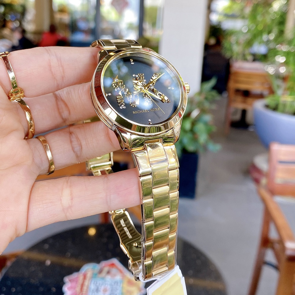 Đồng Hồ Michael Kors Nữ MK6682 Dây Kim Loại Vàng 38mm