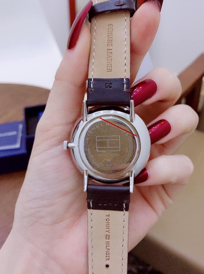 Đồng Hồ Nam Tommy Hilfiger Dây Da Nâu 1791508 40mm Chính Hãng